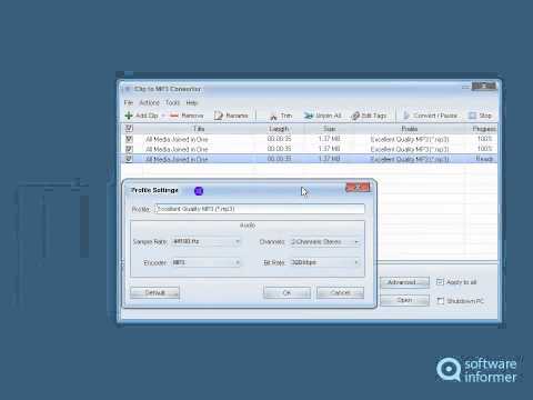 Clip to MP3 Converter quick demo