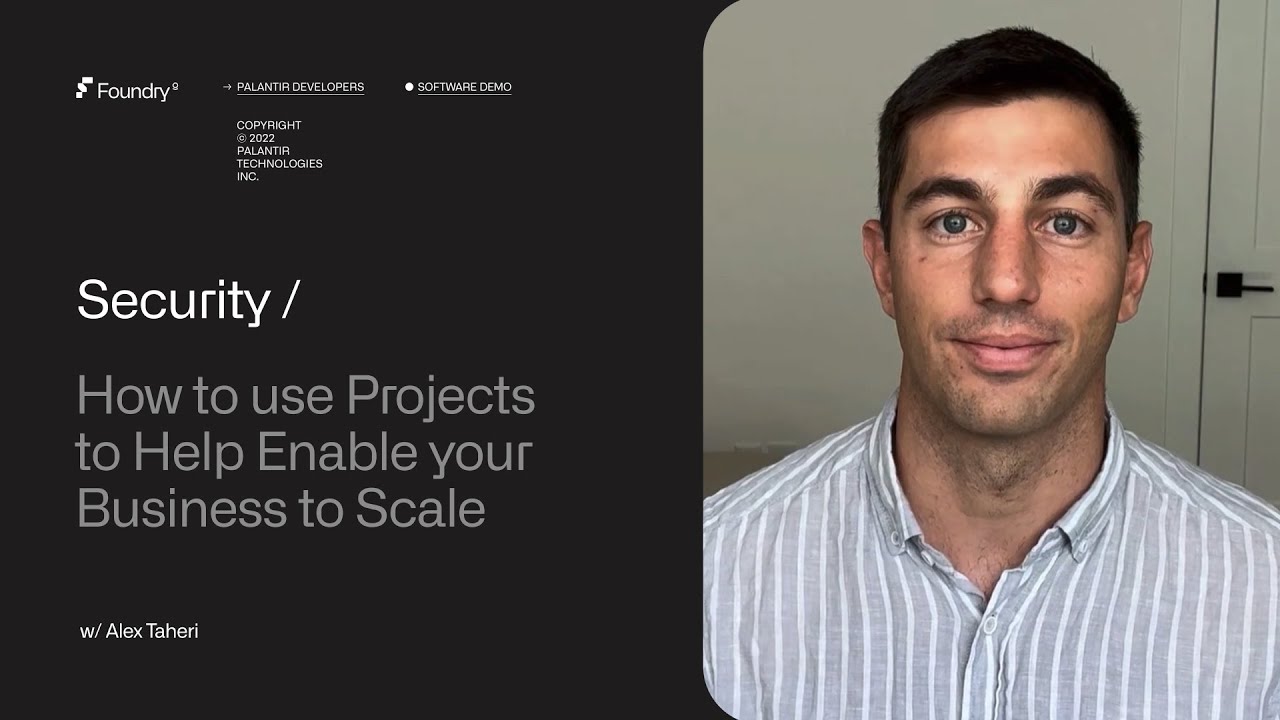 Security | How to use Projects to Help Enable your Business to Scale