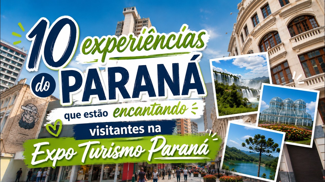 10 experiences from Paraná that are enchanting visitors at Expo Turismo Paraná