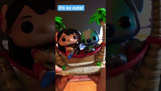 Lilo and Stitch on a hammock! Funko pop movie moment! It’s so cute!
