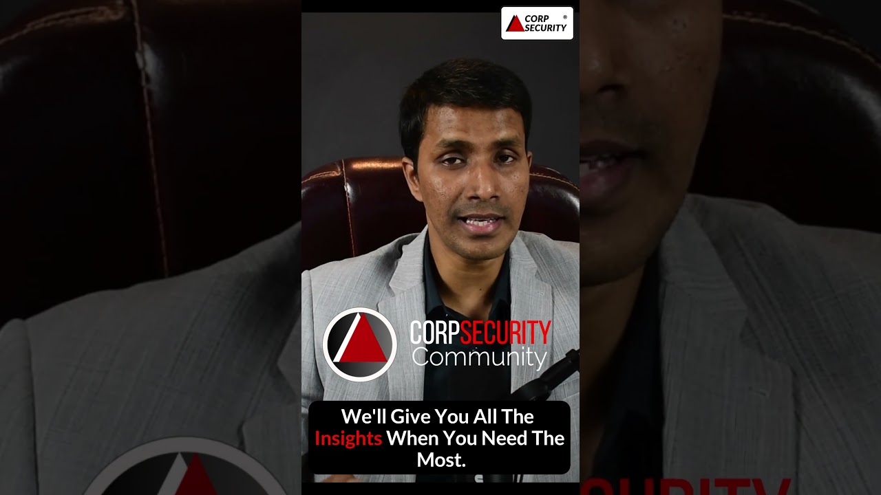Unlock Your Security Potential with CorpSecurity Certifications | Siva RP I CorpSecurity