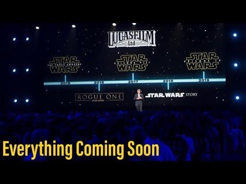 All Upcoming Star Wars Movies and Shows
