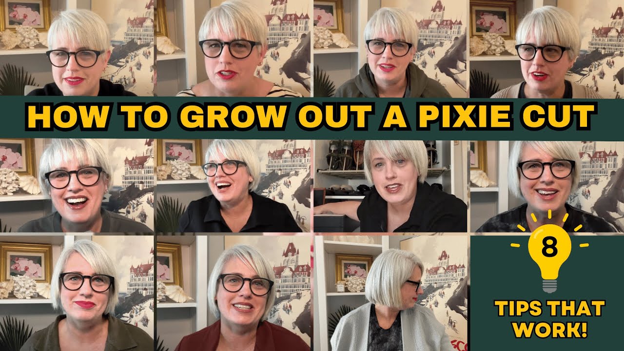 How to GROW Out a PIXIE CUT  | 8 Tips that Work!