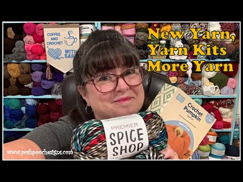 Coffee And Crochet Live Podcast - September 24, 2024 - New Yarn, Yarn Kits, So Much Yarn
