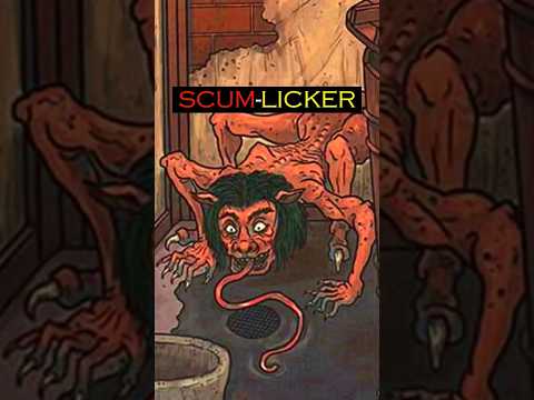 Akaname - Japanese Filth-Licker Yokai