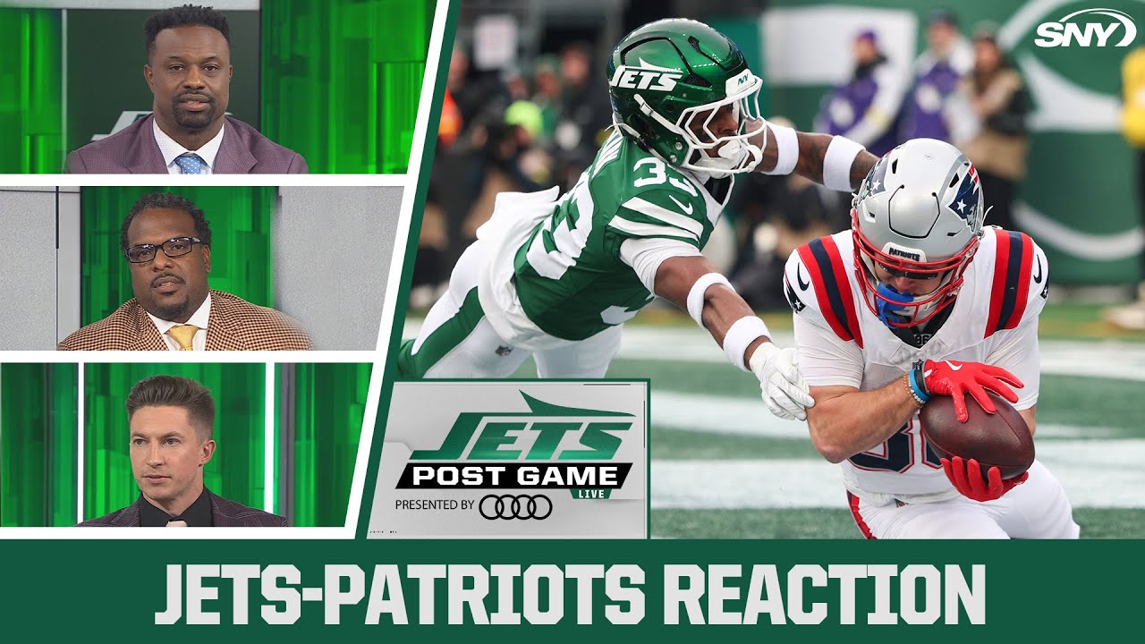 Bart Scott, Willie Colon, Connor Rogers react to Jets' 'red flag' loss to Patriots