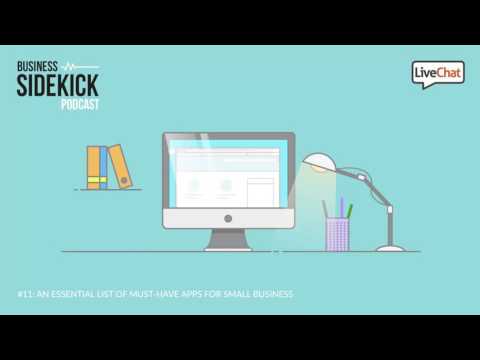 List of must-have apps for small business | Business Sidekick Podcast #11