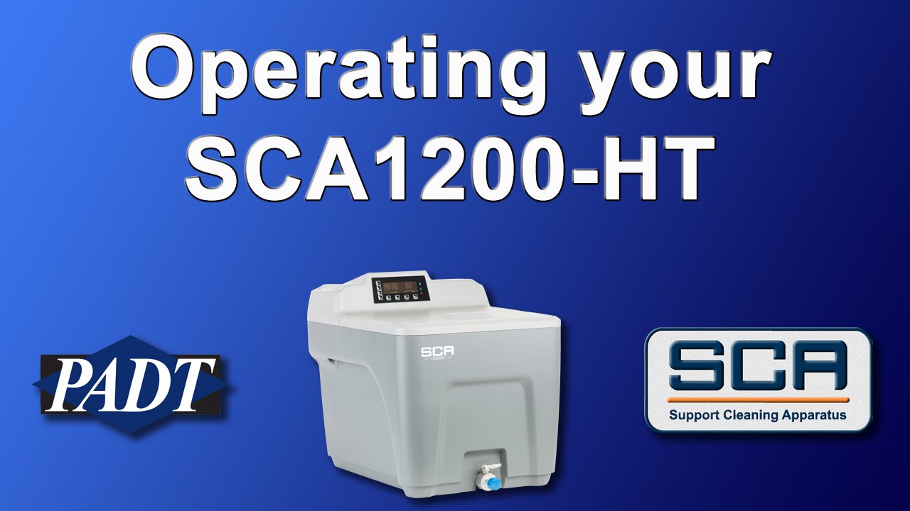 Operating your SCA1200-HT