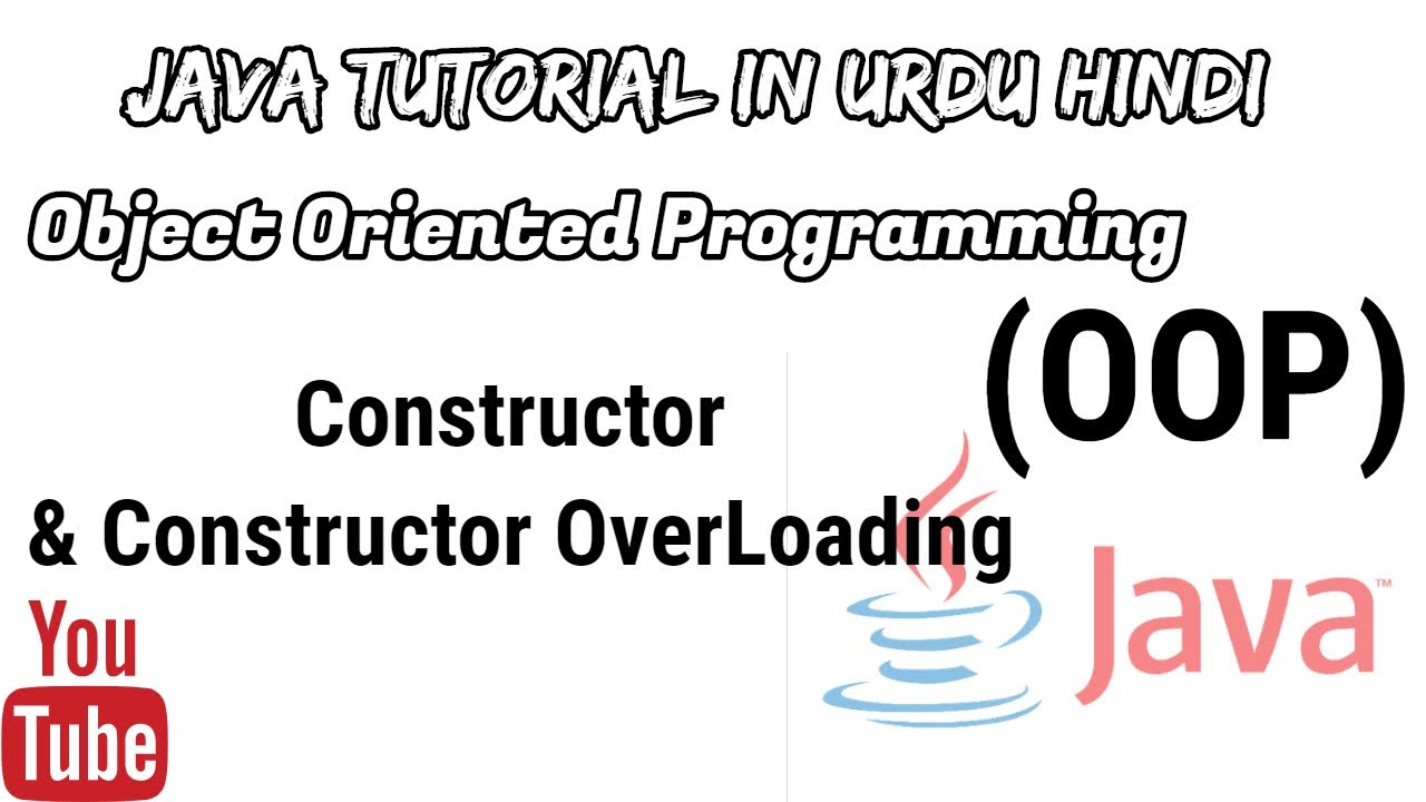 #17 OOP Constructor & Constructor Overloading JAVA tutorial in Urdu/Hindi