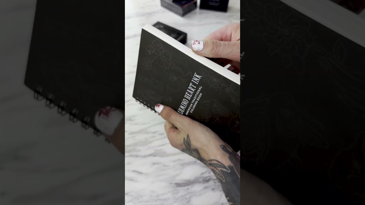 MY FAVORITE TATTOO FLASH COLORING BOOK