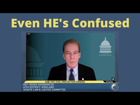 Rep. Goodman's Confusion About Domestic Violence | Washington's Coercive Control Bill SHB 1901