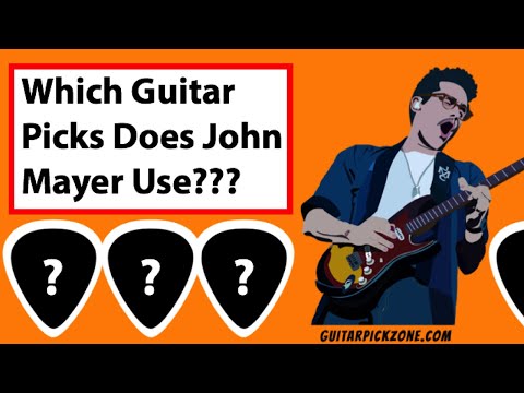 John Mayer Guitar Picks - Which Plectrums Does He Use??