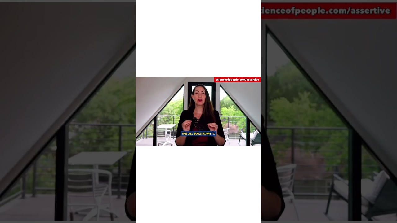 You can be nice AND assertive #shorts