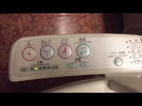 How to use a Japanese Toilet