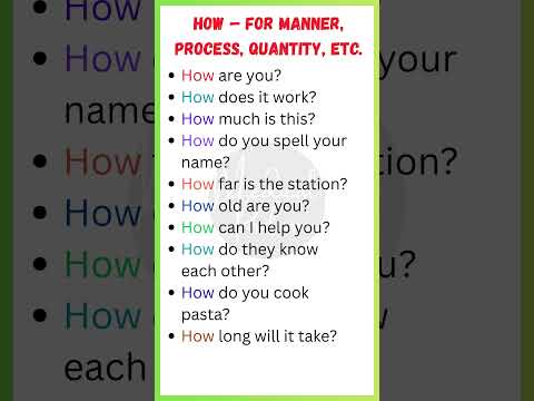 How Questions in English | Speak Smarter with These Examples