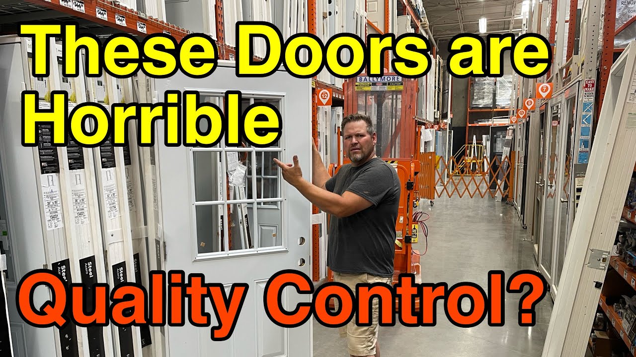 We Couldn’t Buy These Masonite Doors at Home Depot (Unusable) 2021