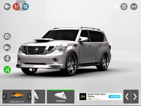 Modifing nissan petrol in 3DTUNING