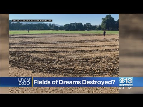 Vacaville Parents, Coaches Upset After They Say Softball Fields Were Destroyed