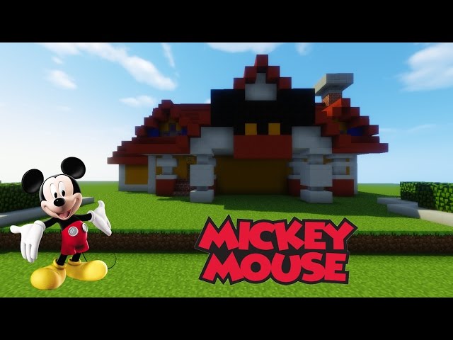 MICKEY MOUSE HOUSE Minecraft Map