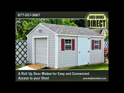 Shed Door, Barn Door, Garage Door, Roll Up Door, 1-877-357-DOOR (3667)
