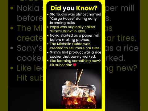 What was Pepsi's Original name?