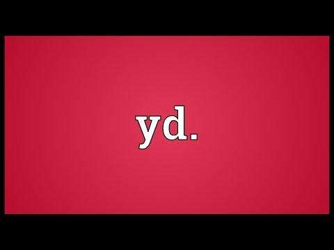 Yd. Meaning