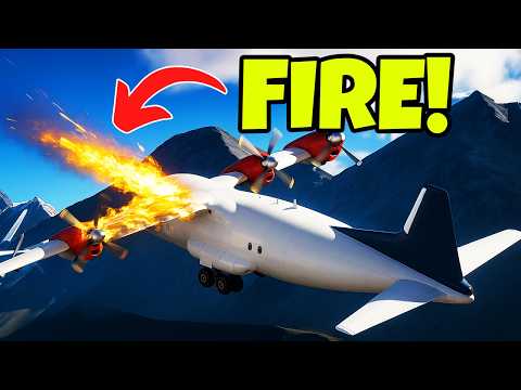 This Plane Crash Simulator SHOULD BE ILLEGAL! | Besiege