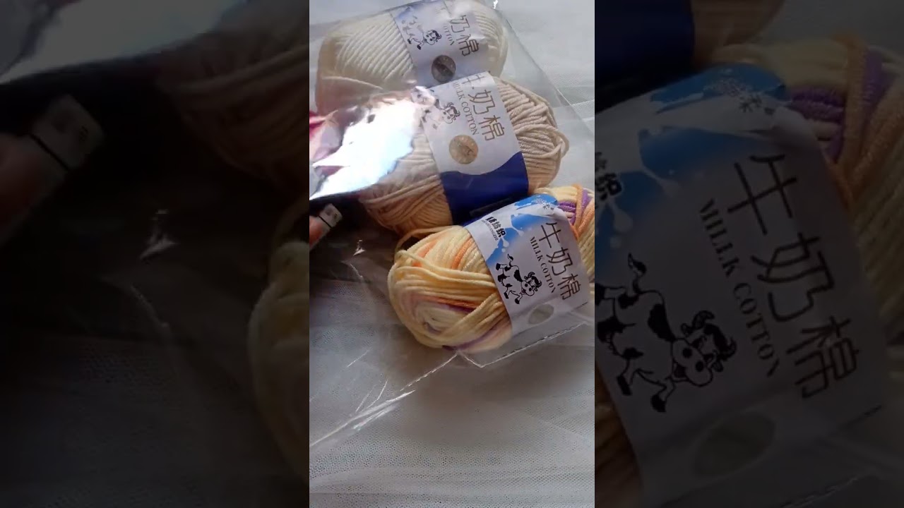 Packing orders of Milk Cotton Yarns | Happy Loops PH