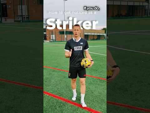 3 tips to be the complete striker (PART 1) #football #soccer #footballlearning