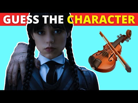Guess The Wednesday Character By Emoji | Wednesday Challenge