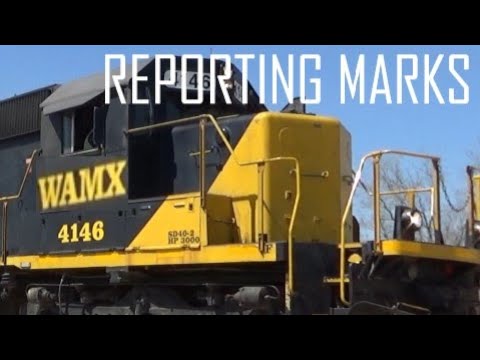 Reporting Marks | How Railroads Identify their Equipment