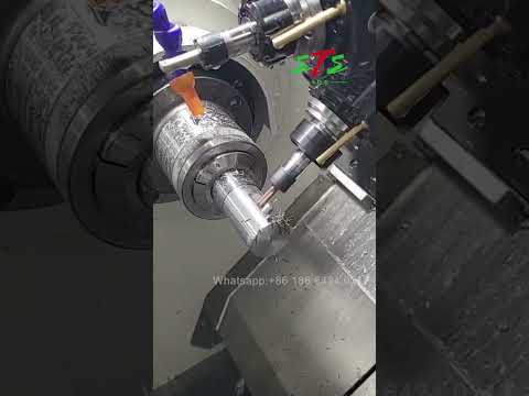How is the performance of STS PT-series Power Turret CNC Lathe processing milling? #cnclathemachine