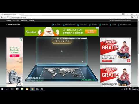 Mide tu velocidad de Internet Movistar