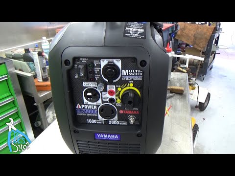 A-iPower SC2000 (Yamaha) Generator First run