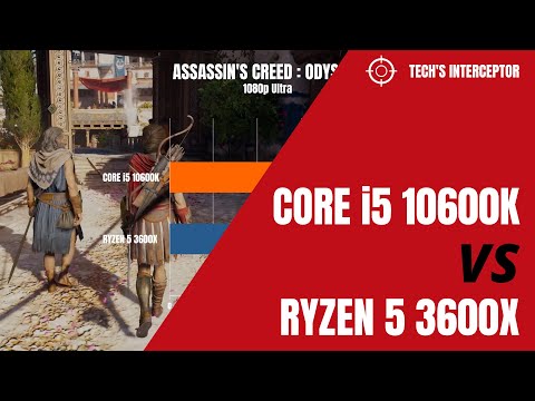 i5 10600k vs Ryzen 5 3600X - Intel i5 10600k benchmark