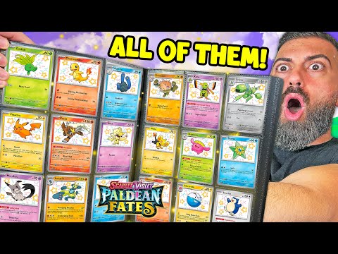 Can I Pull EVERY Shiny Pokemon From Paldean Fates!?