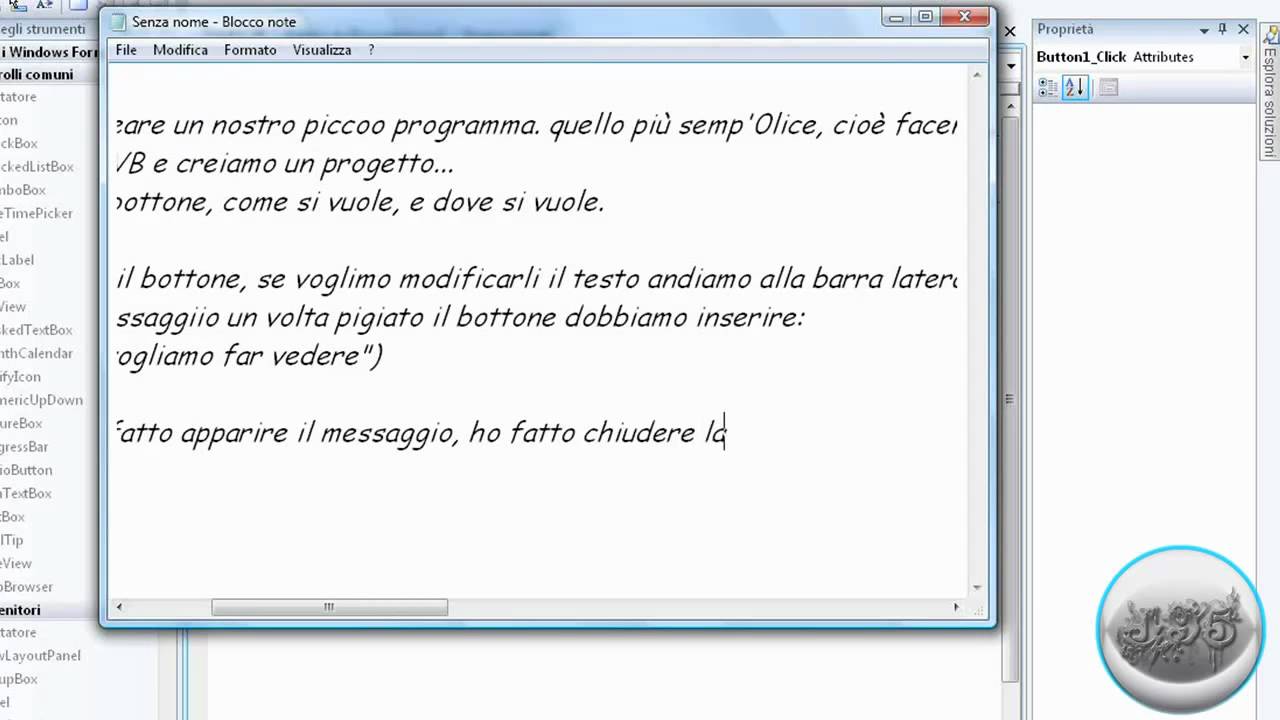 Tutorial Visual Basic 2008/2005: Hello World, first 