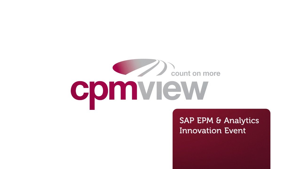 cpmview | SAP EPM & Analytics Innovation Event,https://www.cpm-view.com/aanmelden-klantevent/