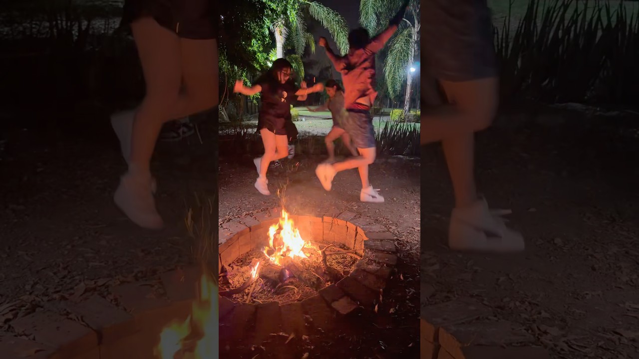 Nosotros cada que hacemos fogata 🦥🔥😂 | Familia Daailum