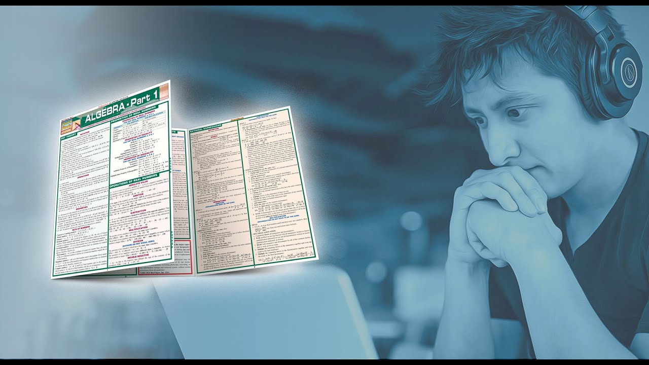 QuickStudy® Algebra 1 Laminated Study Guide