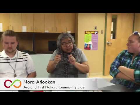 Nora Atlookan discusses her mother and the art of Birch Bark Biting - Part 1