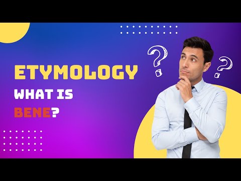Learning From Root Words (BENE) - Increase Your Vocabulary & Learn English FAST!