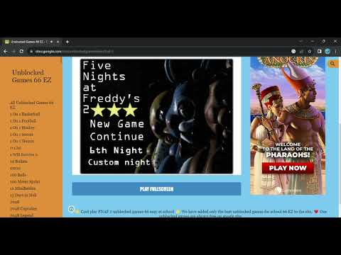 they have fnaf on unblocked games