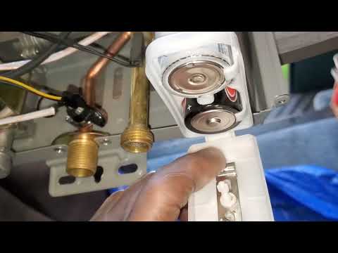 70.00 Ebay Tankless Propane Water Heater/ Portable Shower- Not Working/ No Power Tear down....