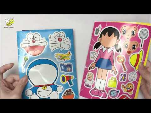 Silly Face Doraemon Sticker Note Book