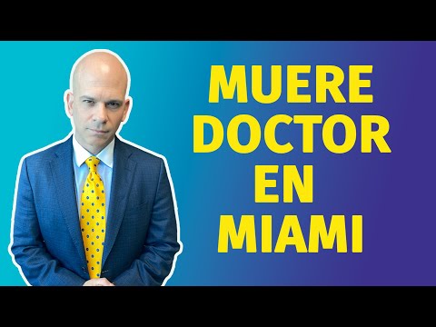 Investigan la muerte de un doctor en Miami