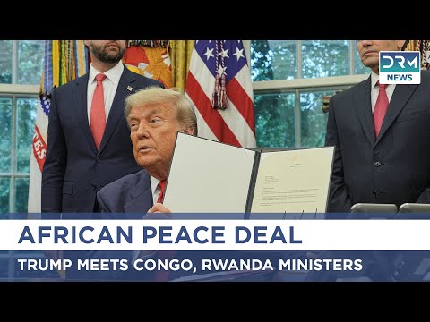 JUST IN: Trump Hosts Rwanda, DR Congo Foreign Ministers At White House | AC15