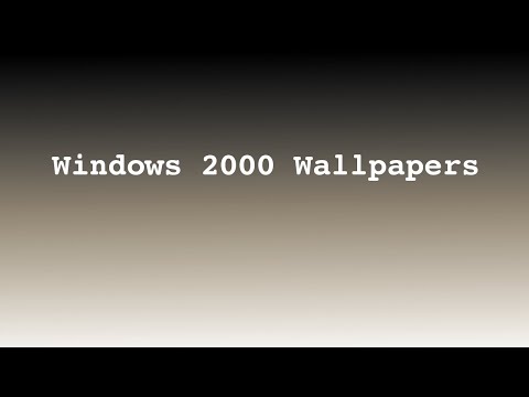 windows 2000 Wallpapers