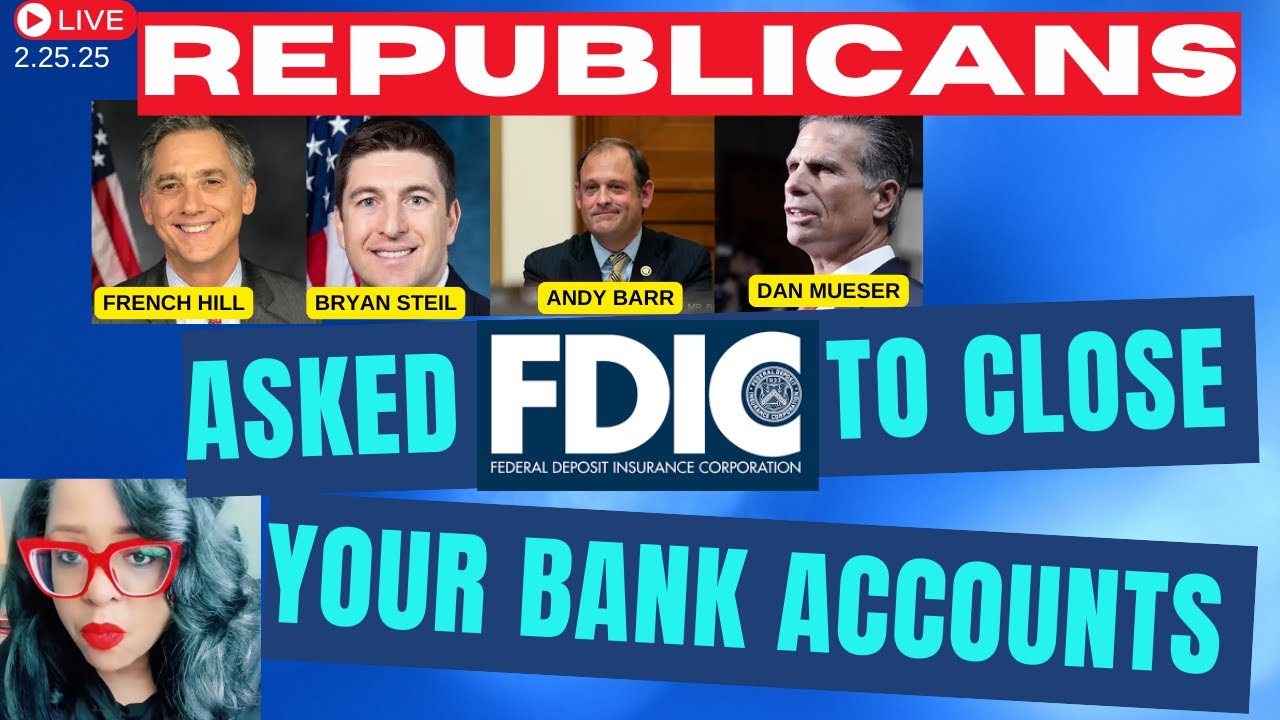 UNBANKING!! REPUBLICANS REQUESTED TO CLOSE YOUR BANK ACCOUNTS!!