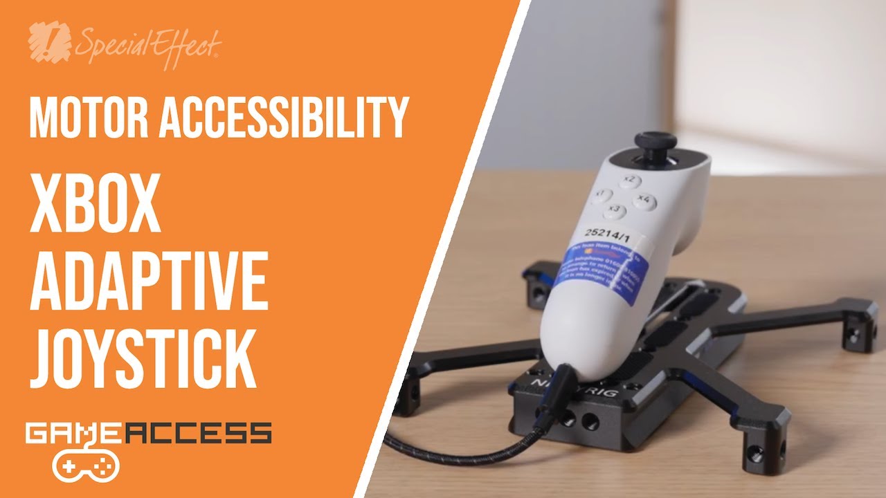 How to set up and use the Xbox Adaptive Joystick (XAJ)